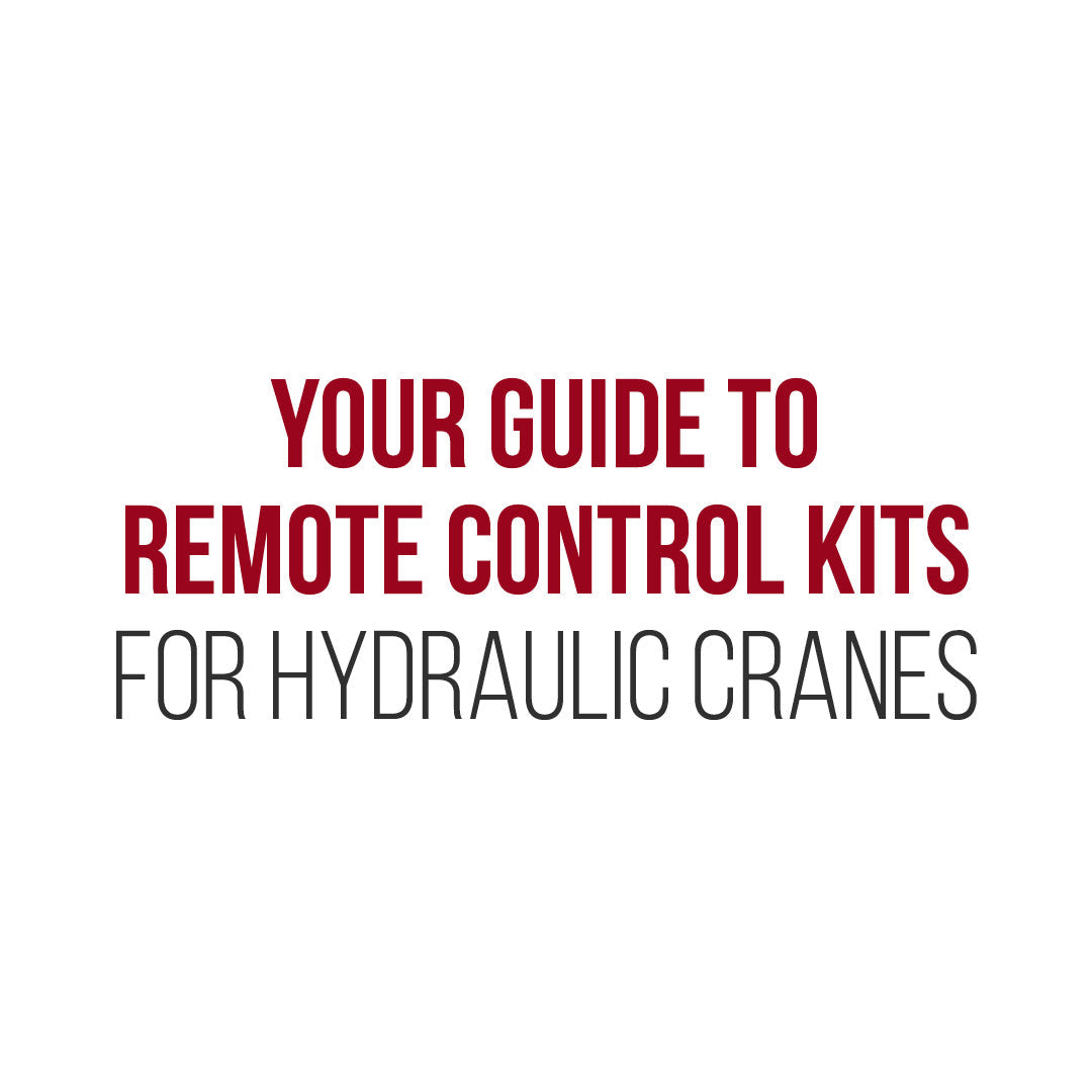Your guide to remote control kits for hydraulic cranes – VHS Hydraulics