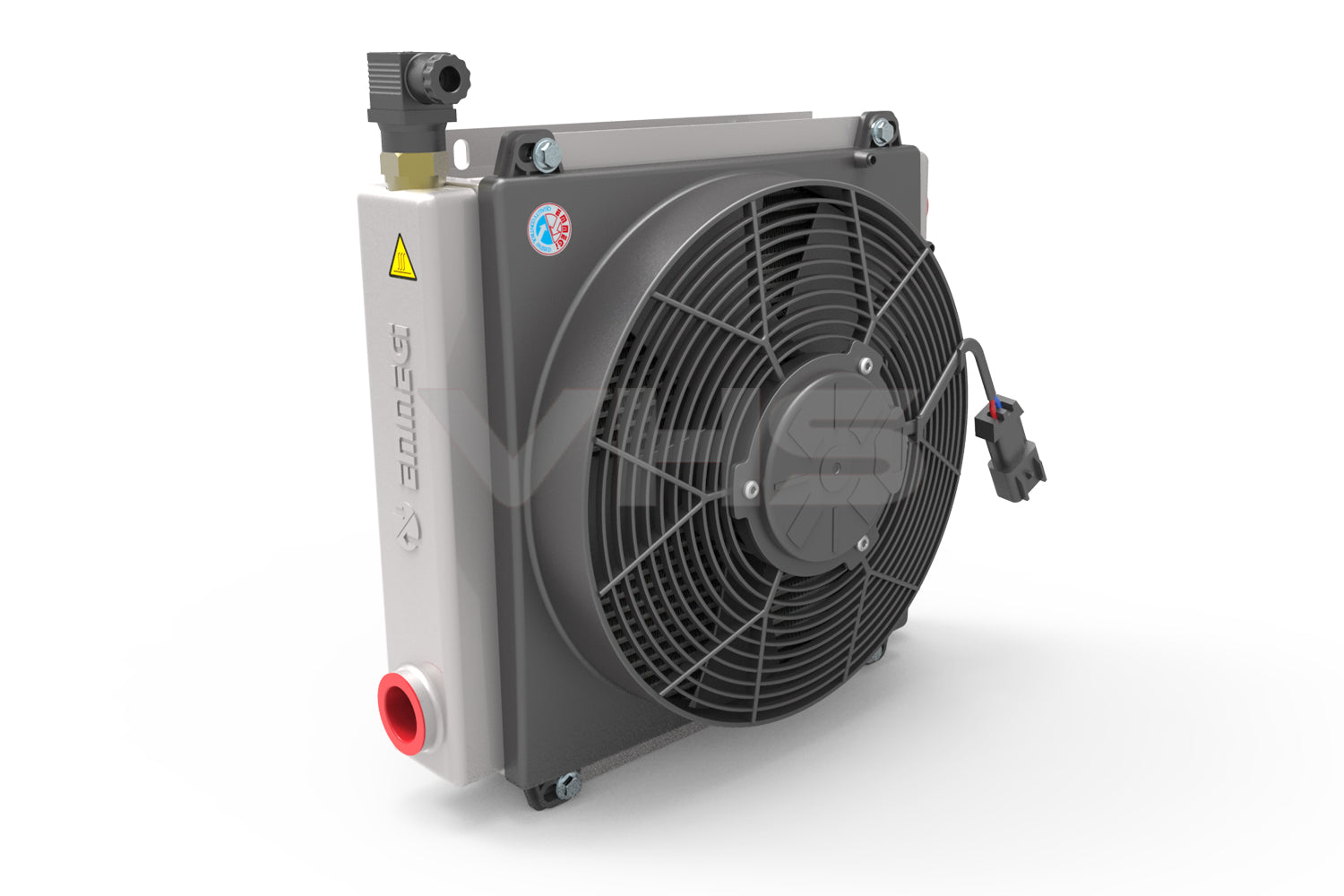 Emmegi 12V DC MS2 Mobile-S Air-Oil Cooler- Emmegi Air-Oil Cooler MS2 ...