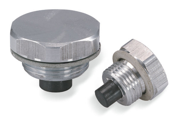Miselli TMA1 1" BSP Aluminium drain plug with magnet – VHS Hydraulics