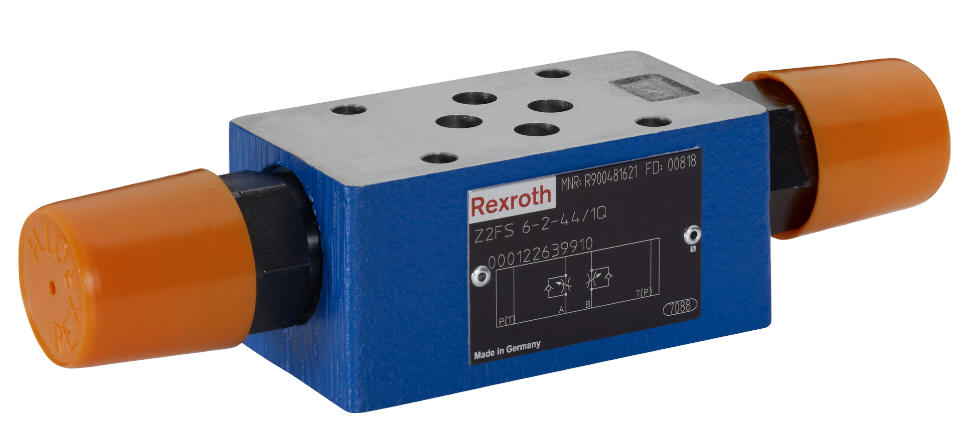 Bosch Rexroth Cetop 3 (NG6) Dual Flow Control Valve on A + B Lines ...