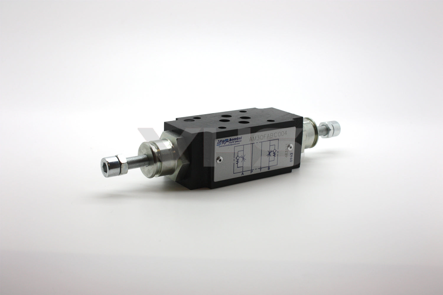 Dana Brevini Cetop 3 (NG6) Dual Flow Control Valve on A + B Lines Grub ...